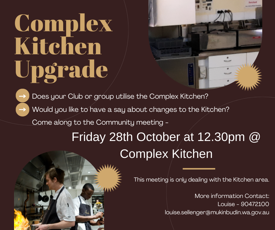 Complex Kitchen Upgrade Meeting » Shire of Mukinbudin